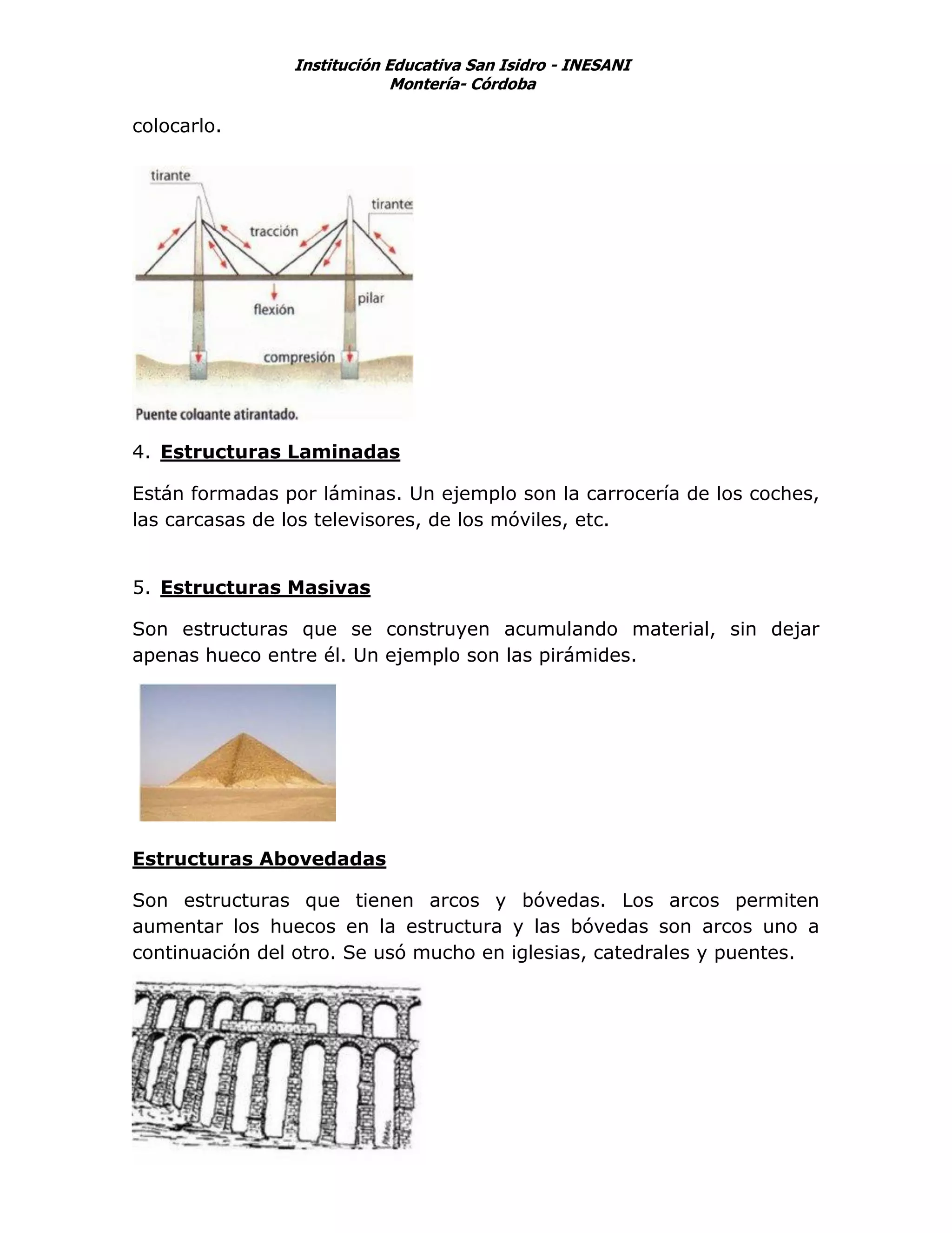 Guia Tipos de Estructuras | PDF