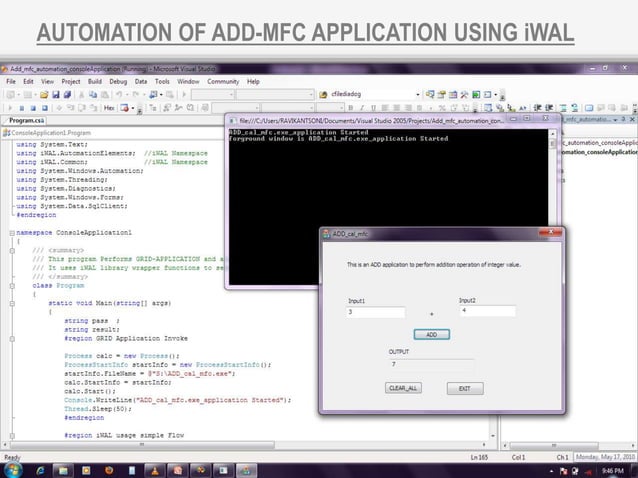 Gui Automation Framework Ppt
