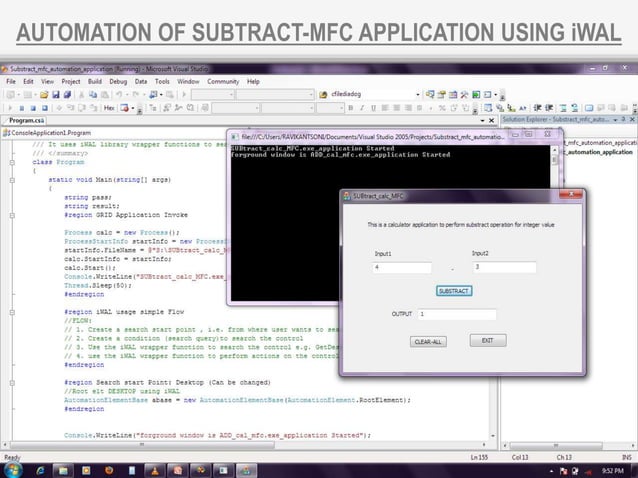Gui automation framework | PPT