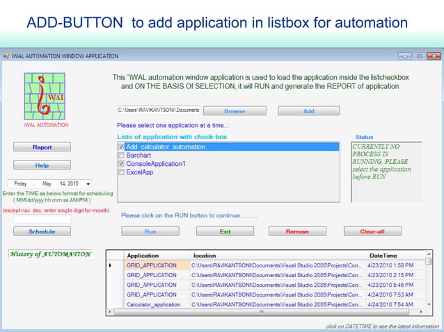 Gui automation framework | PPT