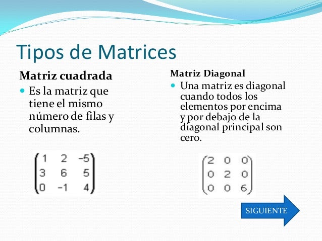 Guia virtual matrices
