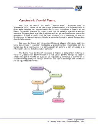 Guia webquest y caza de tesoro | PDF