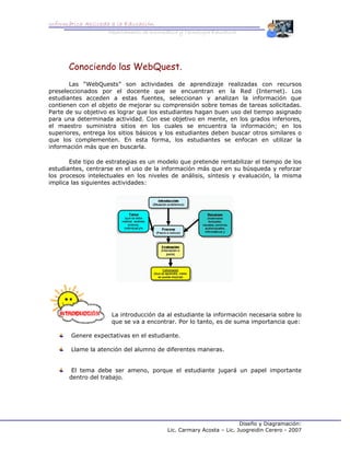 Guia webquest y caza de tesoro | PDF