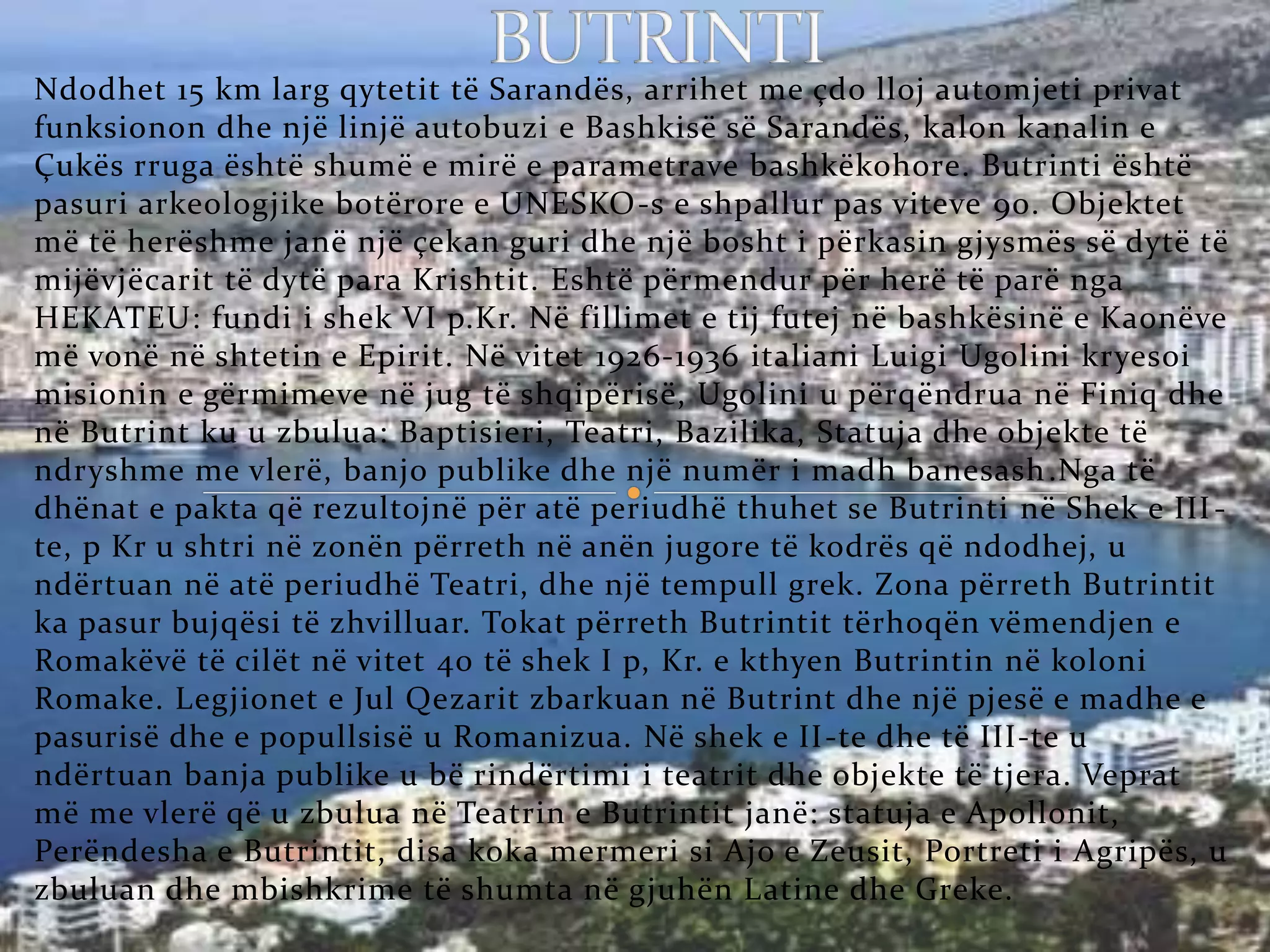 Projekt ne guide turistike | PPTX