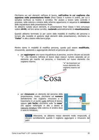 Guida all'uso di Prezi | PDF