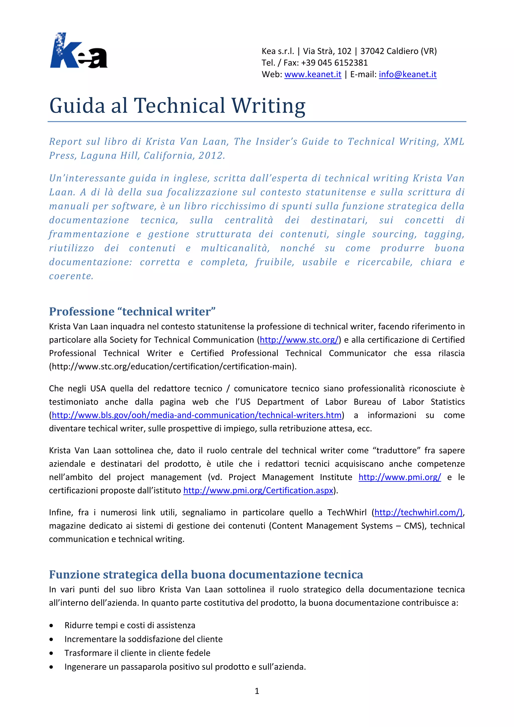 Guida al Technical Writing | PDF