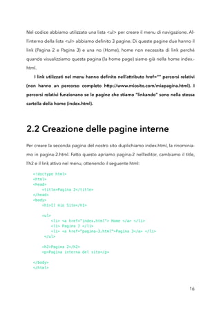 Guida pratica-html-e-css | PDF