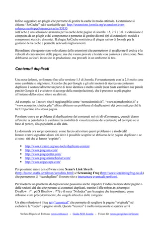 Guida seo joomla | PDF