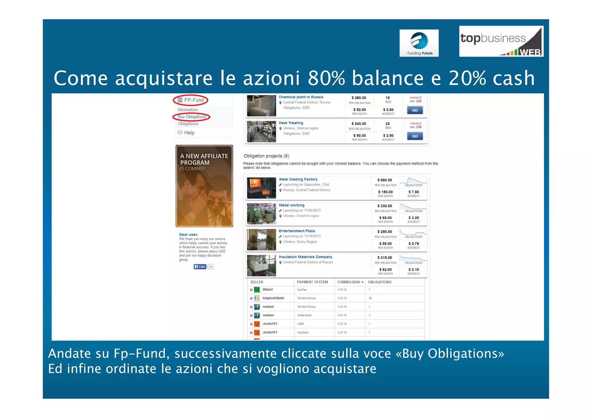 UINVEST Guida 80 20 | PPT