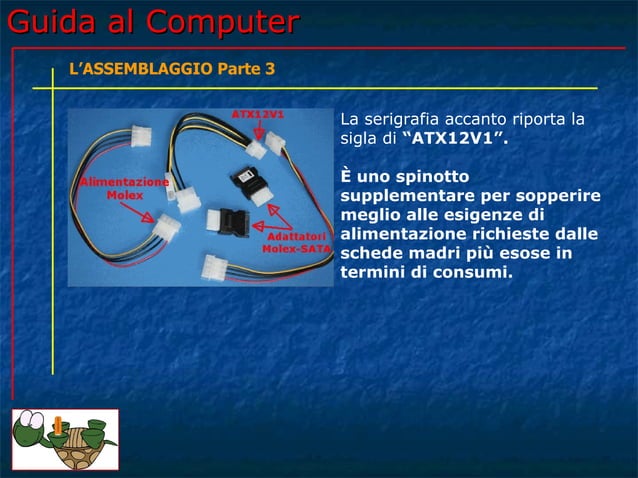 Guida al computer - Lezione 36 - L'assemblaggio parte 3 | PPT | Computer Peripherals | Computing