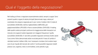 Guida al forex | PPT