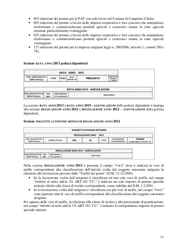 Guida autoliquidazione INAIL