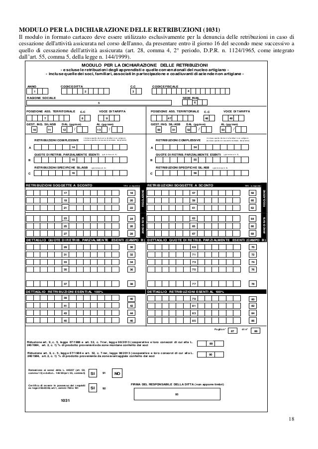 Guida autoliquidazione inail 2014