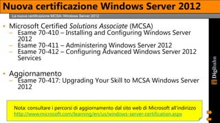Guida esame 70 410 installing and configuring windows 2012 | PPT