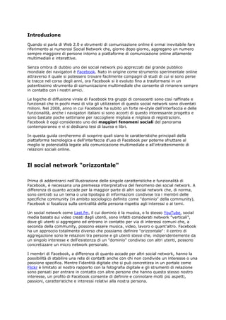 Guida Facebook | PDF