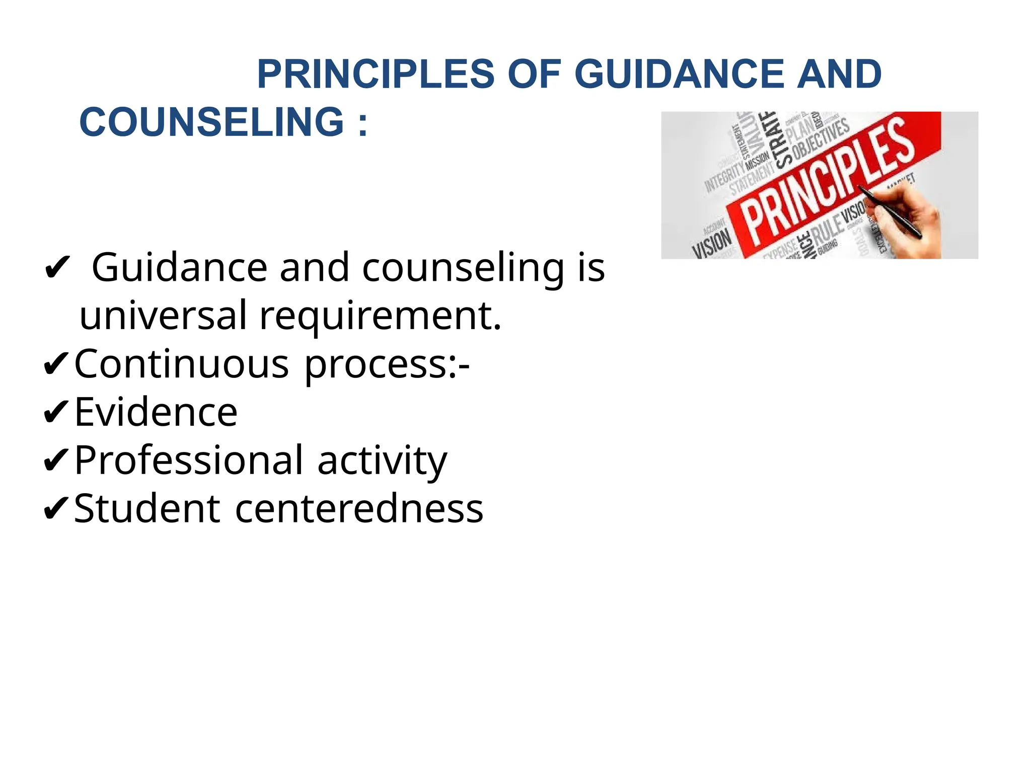 guidance and counselling ppt for B.Sc Nursing Students | PPTX