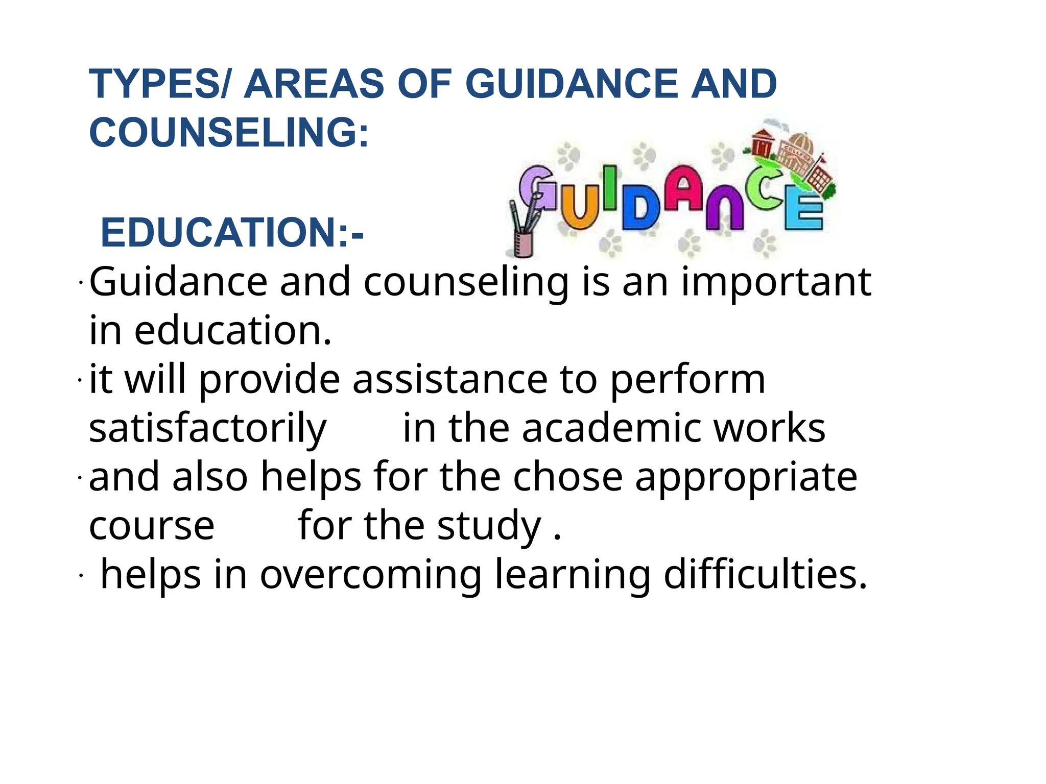 guidance and counselling ppt for B.Sc Nursing Students | PPTX