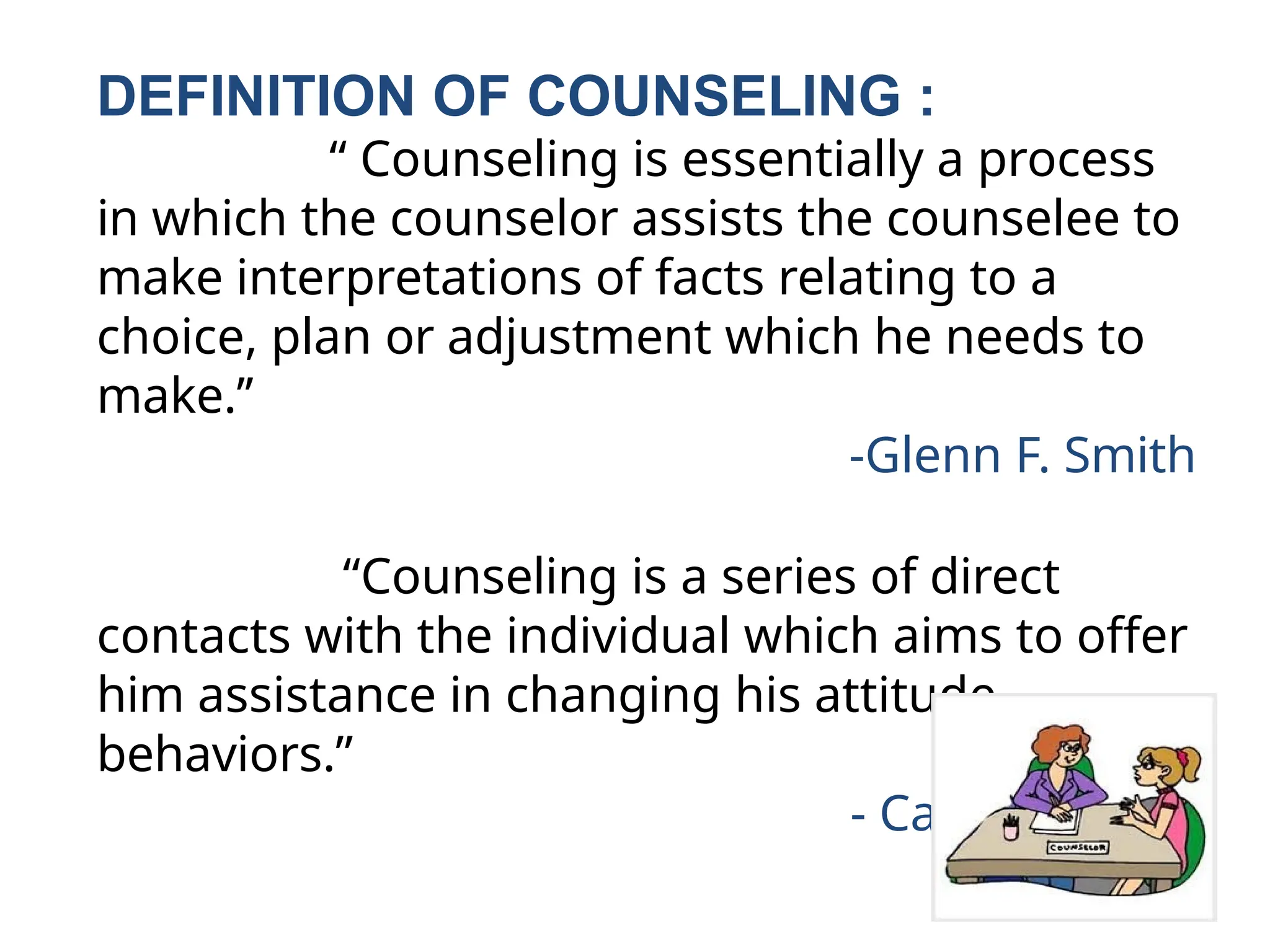 guidance and counselling ppt for B.Sc Nursing Students | PPTX