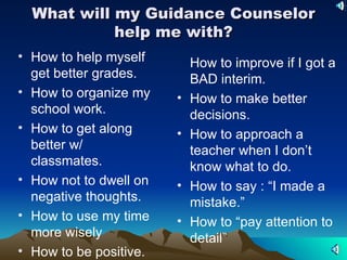 Guidance Counselers | PPT