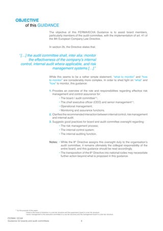 Guidance on the 8th EU Company Law Directive | PDF