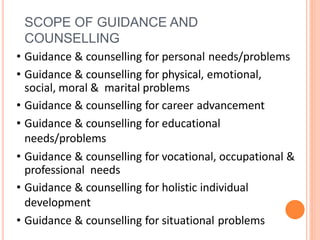 guidance and councelling in pt.pptx