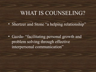 ppt 1 module 5 Guidance and counseling | PPT