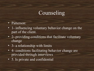 ppt 1 module 5 Guidance and counseling | PPT