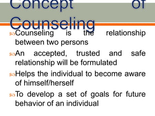 Guidance and Counseling | PPTX
