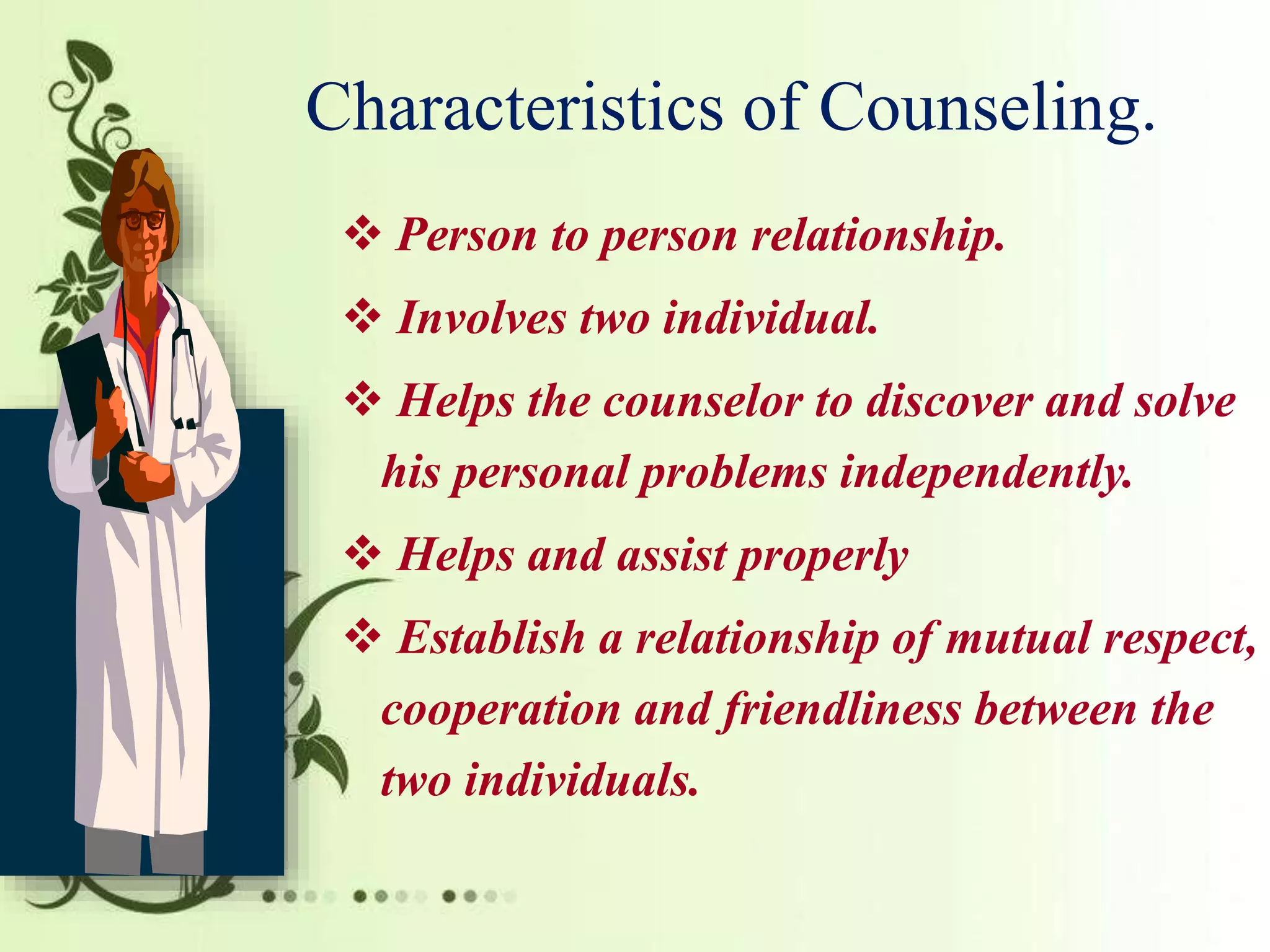 Guidance and counseling | PPTX