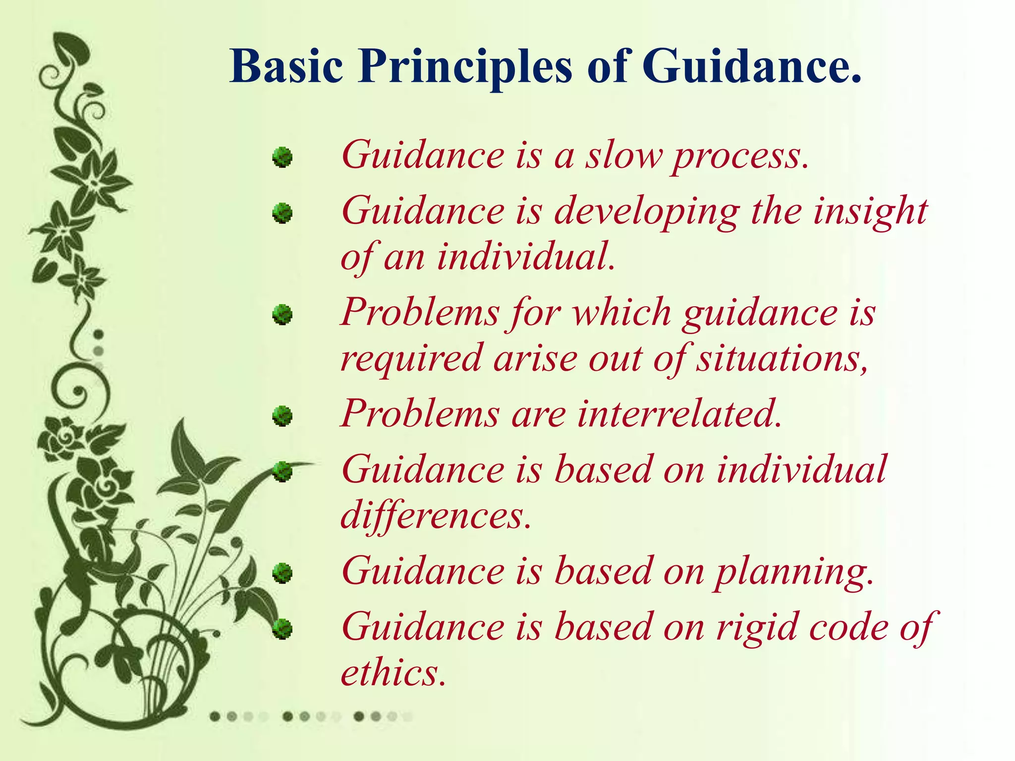 Guidance and counseling | PPTX