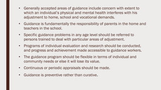 Guidance and counseling | PDF