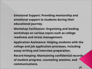 Comprehensive Guidance, Counseling, and Discipline in Education | PPTX
