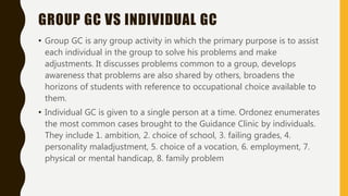 Guidance and counseling in the k 12 program | PPTX
