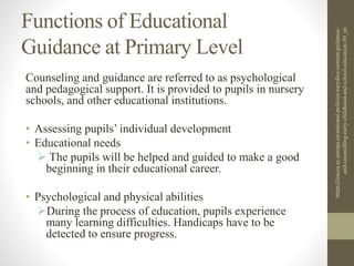 Guidance and counseling presentation | PPTX