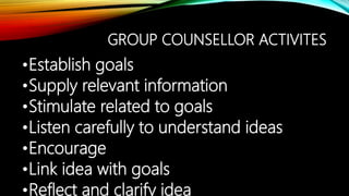 Guidance and counselling | PPTX