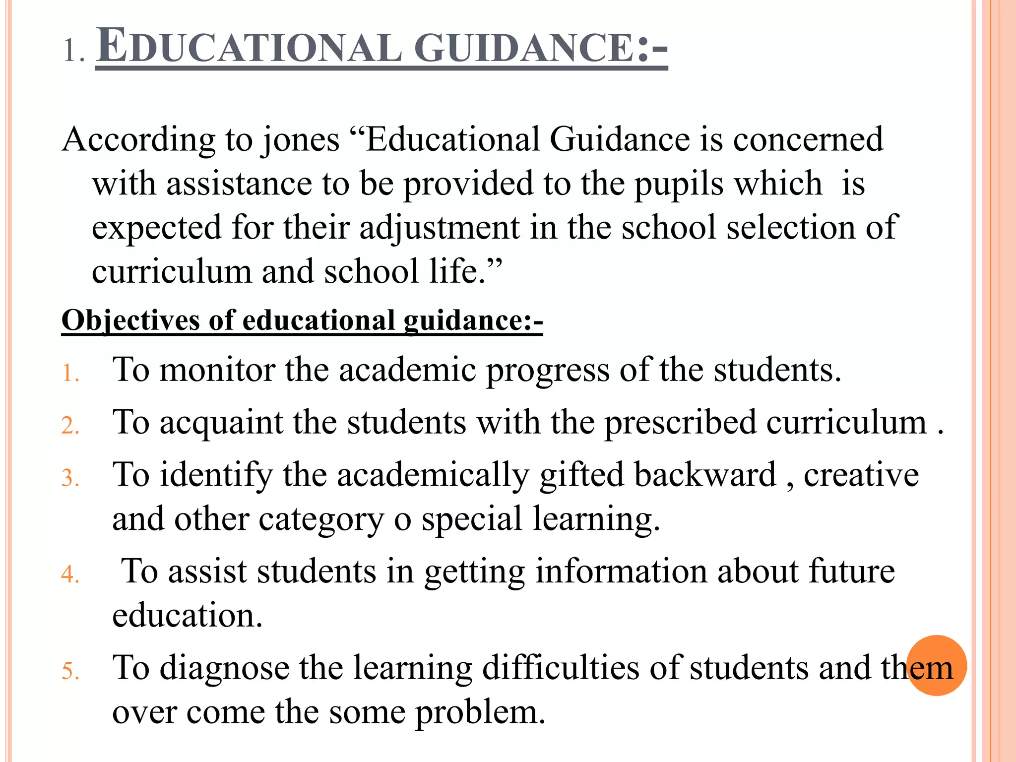 Guidance and counselling | PPTX