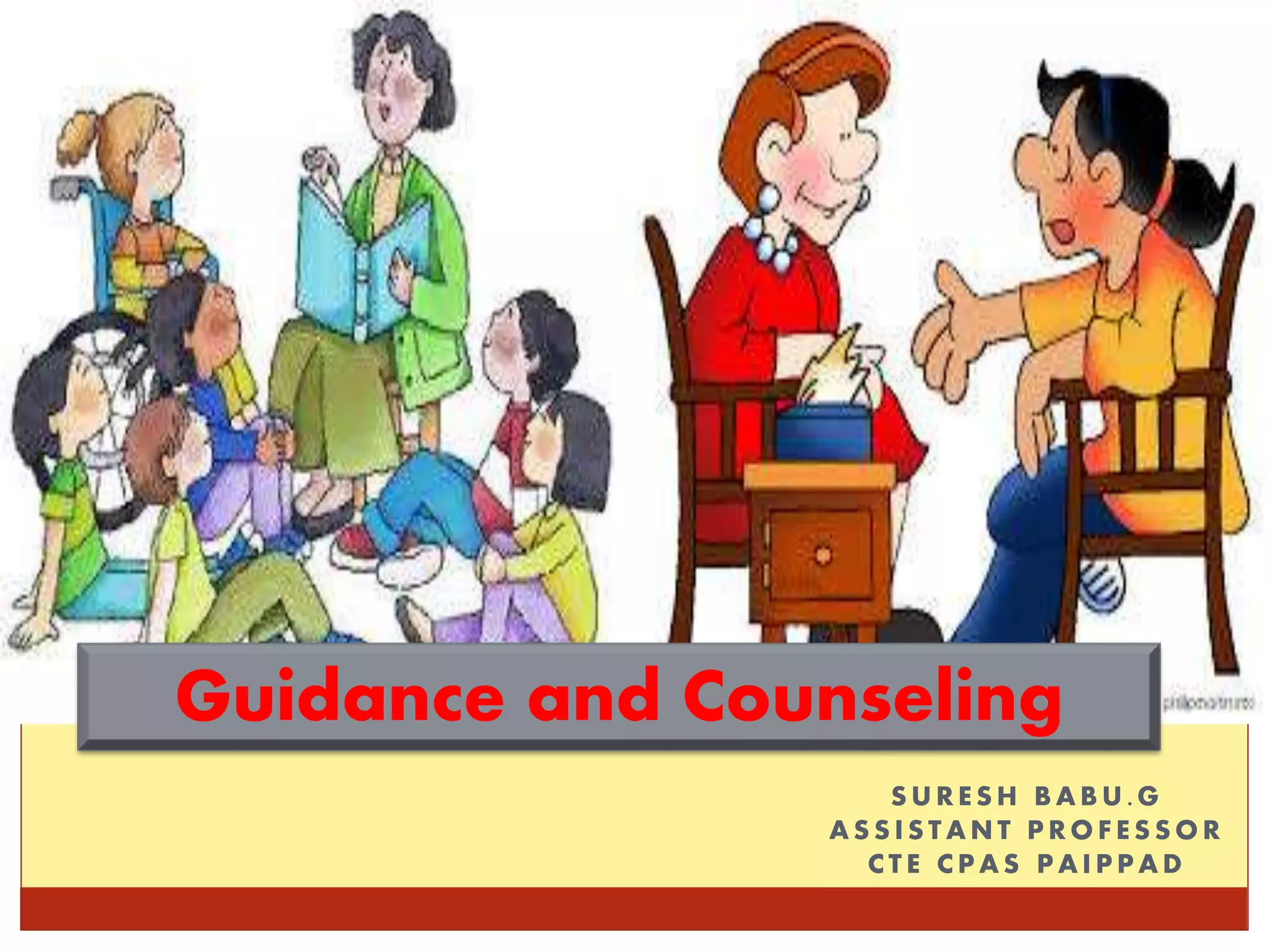 Guidance and counselling | PPTX