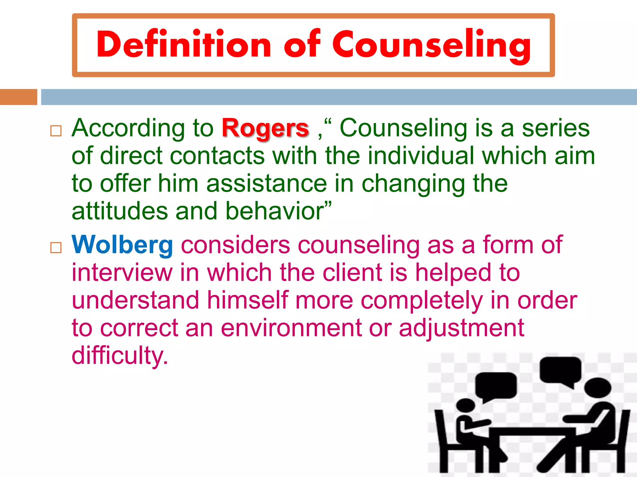 Guidance and counselling | PPTX