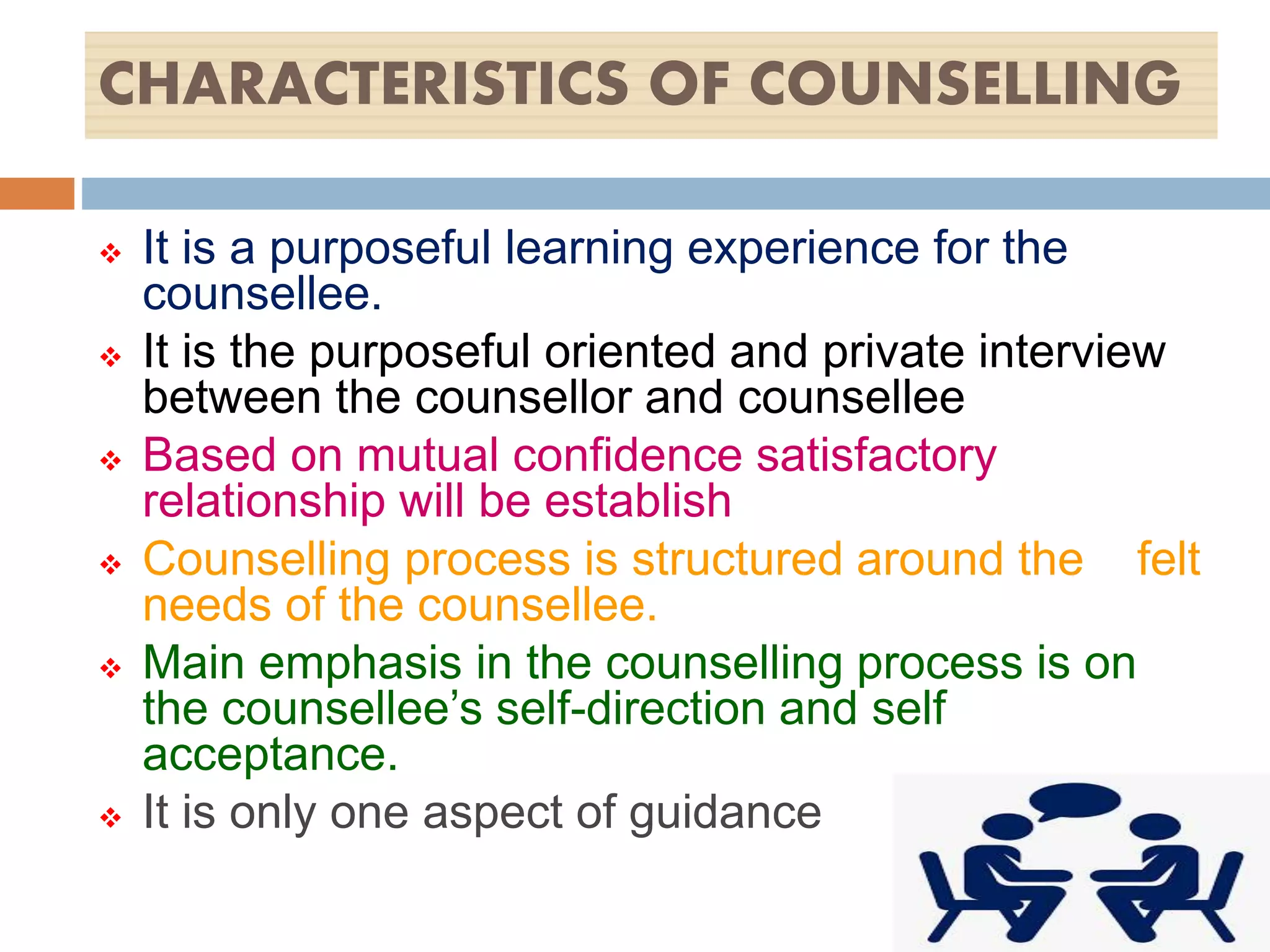 Guidance and counselling | PPTX
