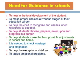 Guidance and counselling | PPTX