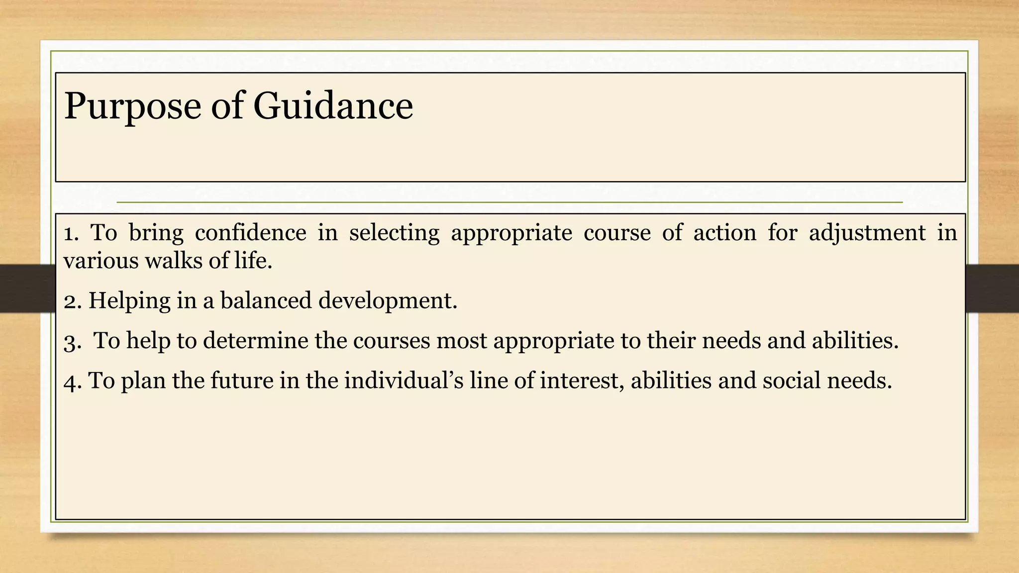 Guidance and counselling.pptx | Education