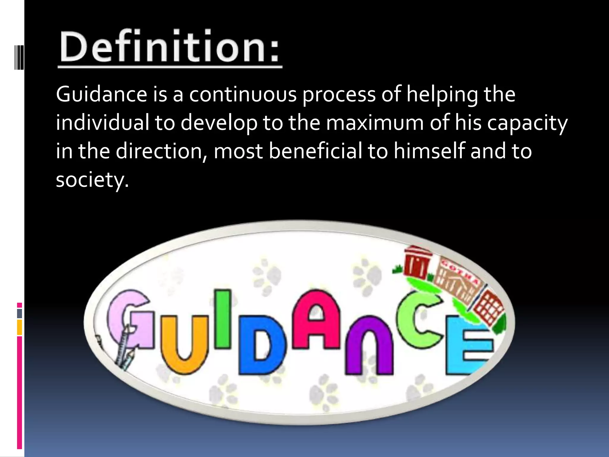 Guidance and counselling | PPTX