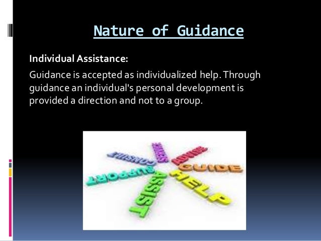 Guidance and counselling