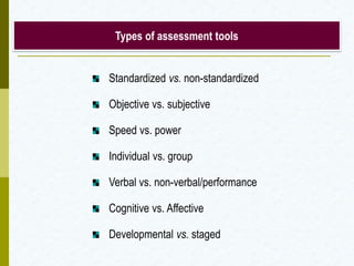 Guidance and Counselling: Assessment and Intervention | PPTX