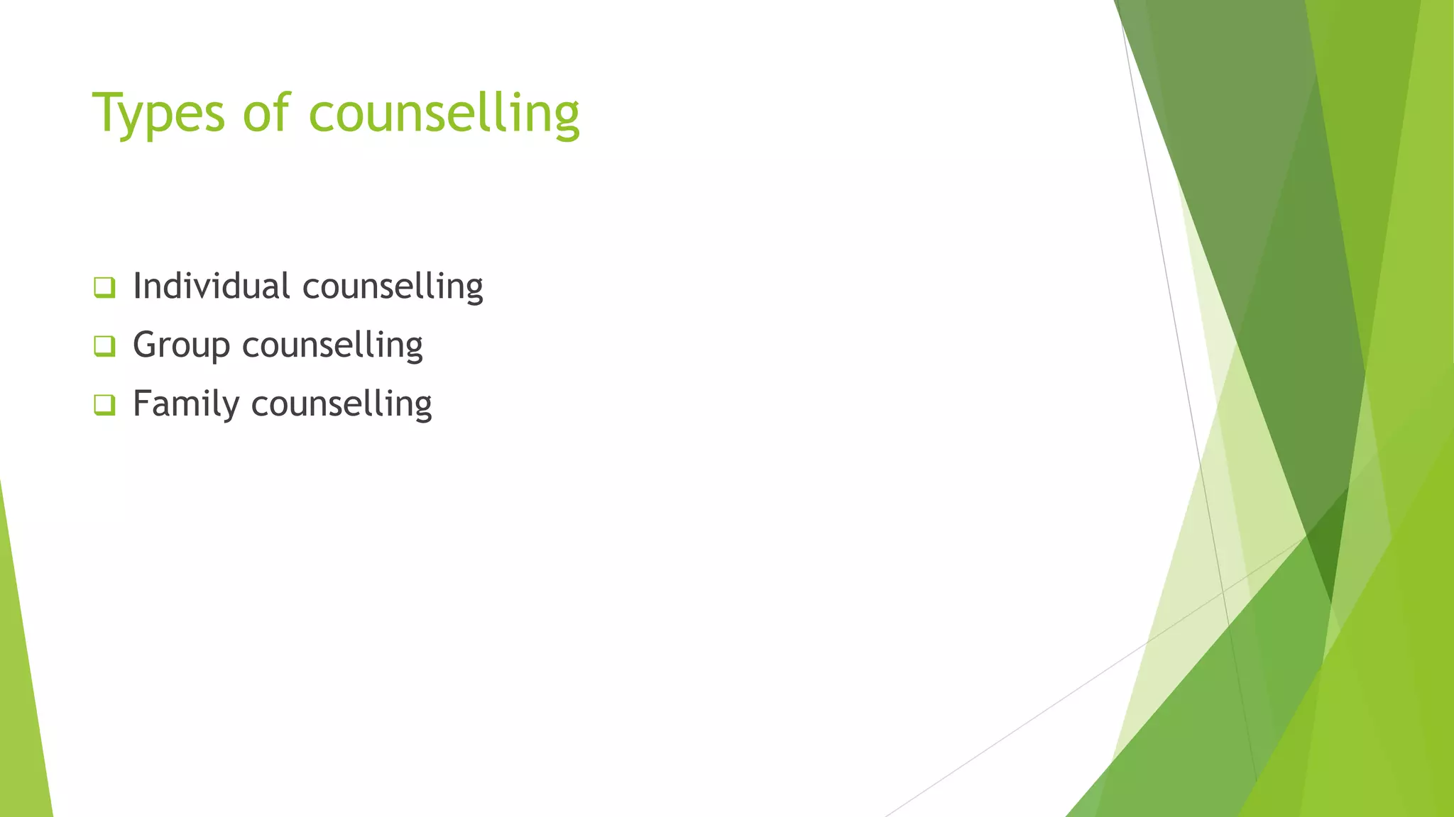 Guidance and counselling services | PPTX