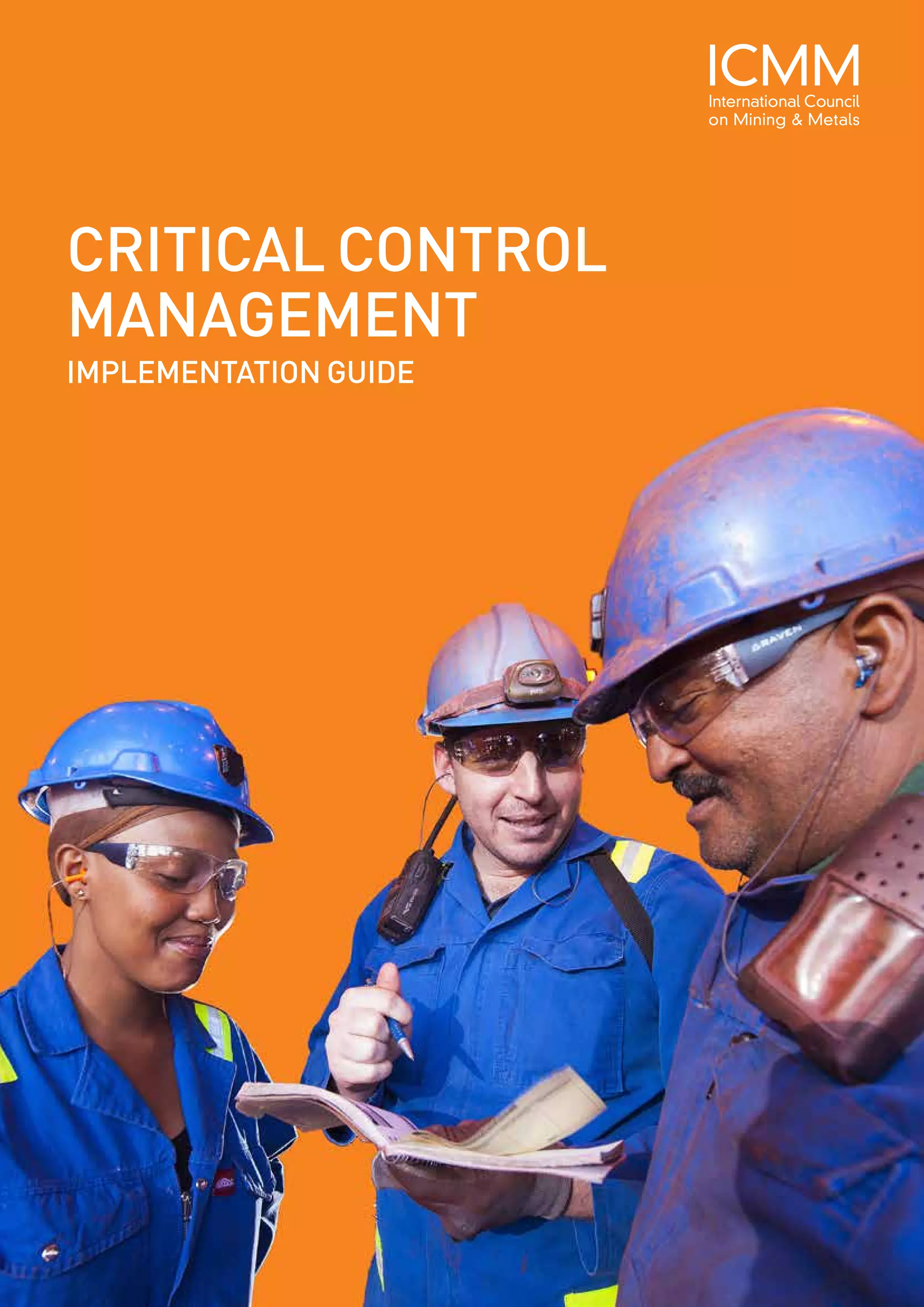 ICMM Critical Control Management Implementation Guide | PDF