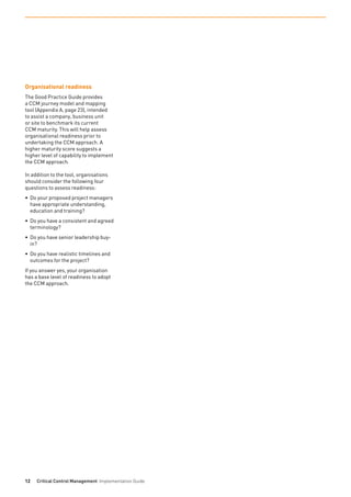 ICMM Critical Control Management Implementation Guide | PDF