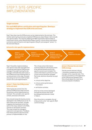ICMM Critical Control Management Implementation Guide | PDF