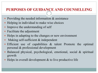 Guidance & coucelling | PPTX
