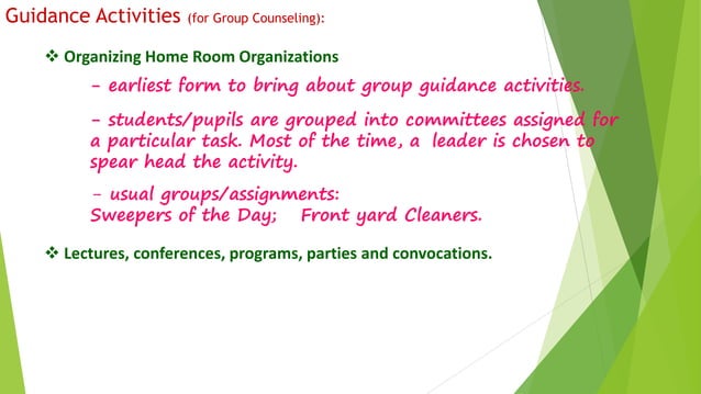 Guidance & counseling: Guidance Services | PPTX